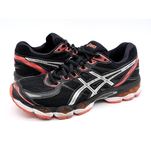 Asics | Shoes | Asics Running Shoes Womens 95 Black Mesh Low Top Lace ...